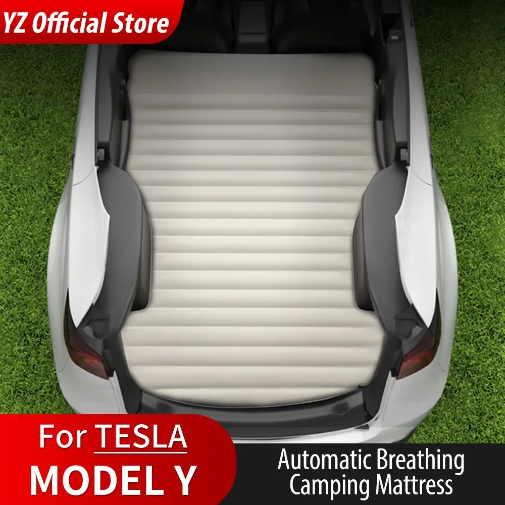 Tesla Model Y Self-Inflating Mattress Travel Sleeping Bed - Top DIY Tesla